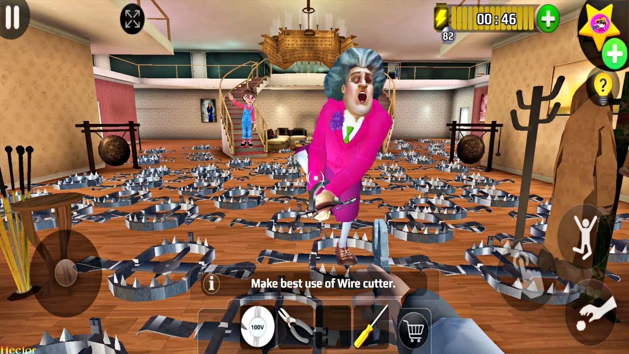 Update Scary Teacher 3D Multi Bear Traps Trolling Miss T All Day ...
