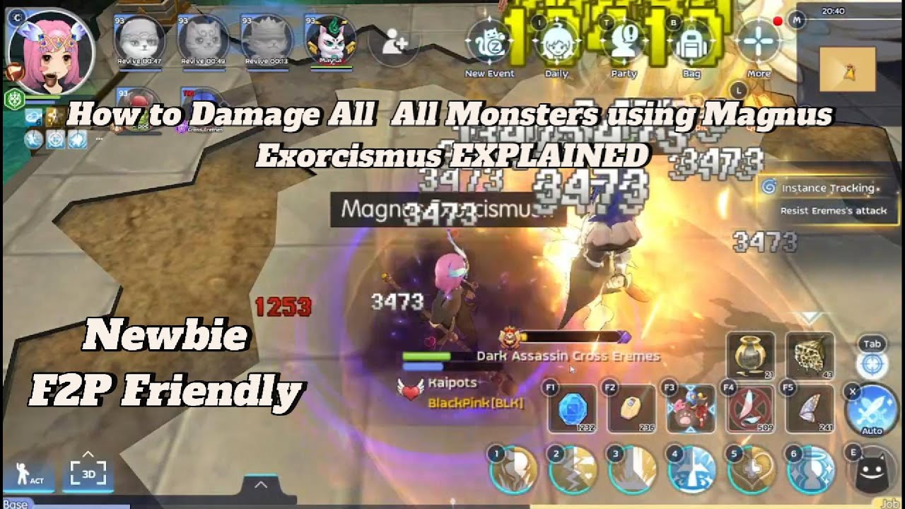 RAGNAROK M : CLASSIC - High Priest Magnus Build to Damage All Monster ...