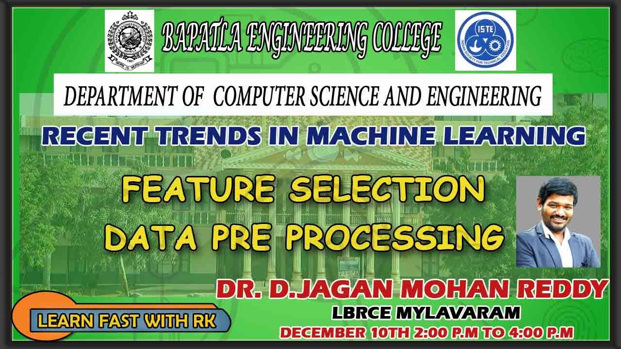 DATA PRE PROCESSING| FEATURE SELECTION| HYPOTHESIS TESTING - YouTube