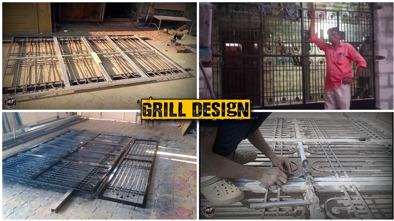 metal grill for mean gate design || New Grill Design and Ideas - YouTube