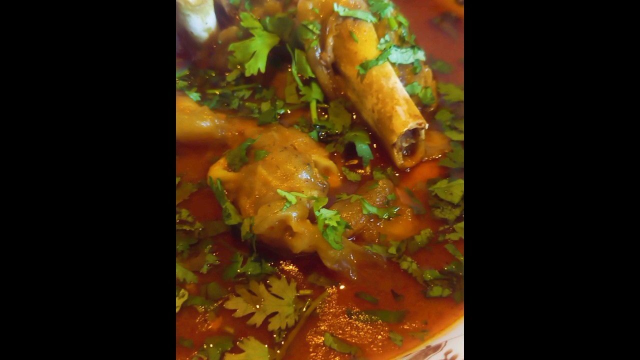 Bakre ke Paye|How to make Mutton Paya Curry|Goat Trotters Recipe|Mutton ...