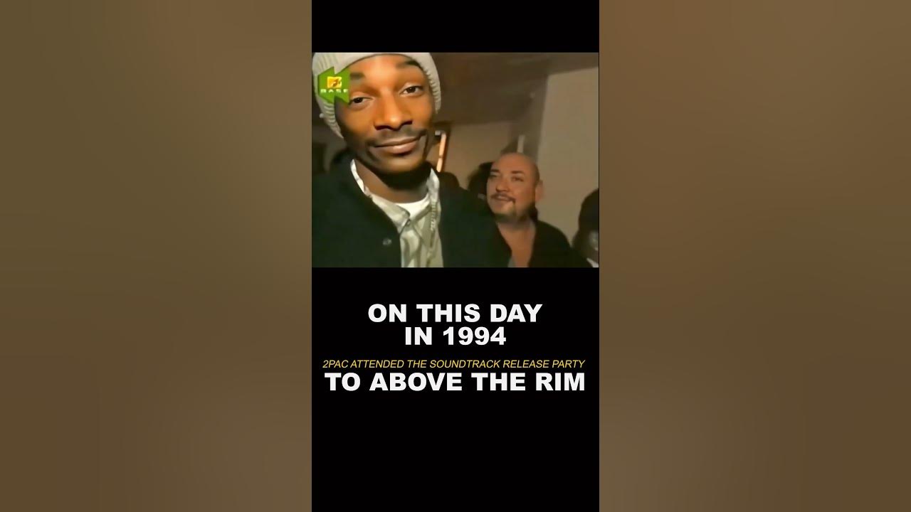 2pac At Above The Rim Party Youtubeshorts Youtube