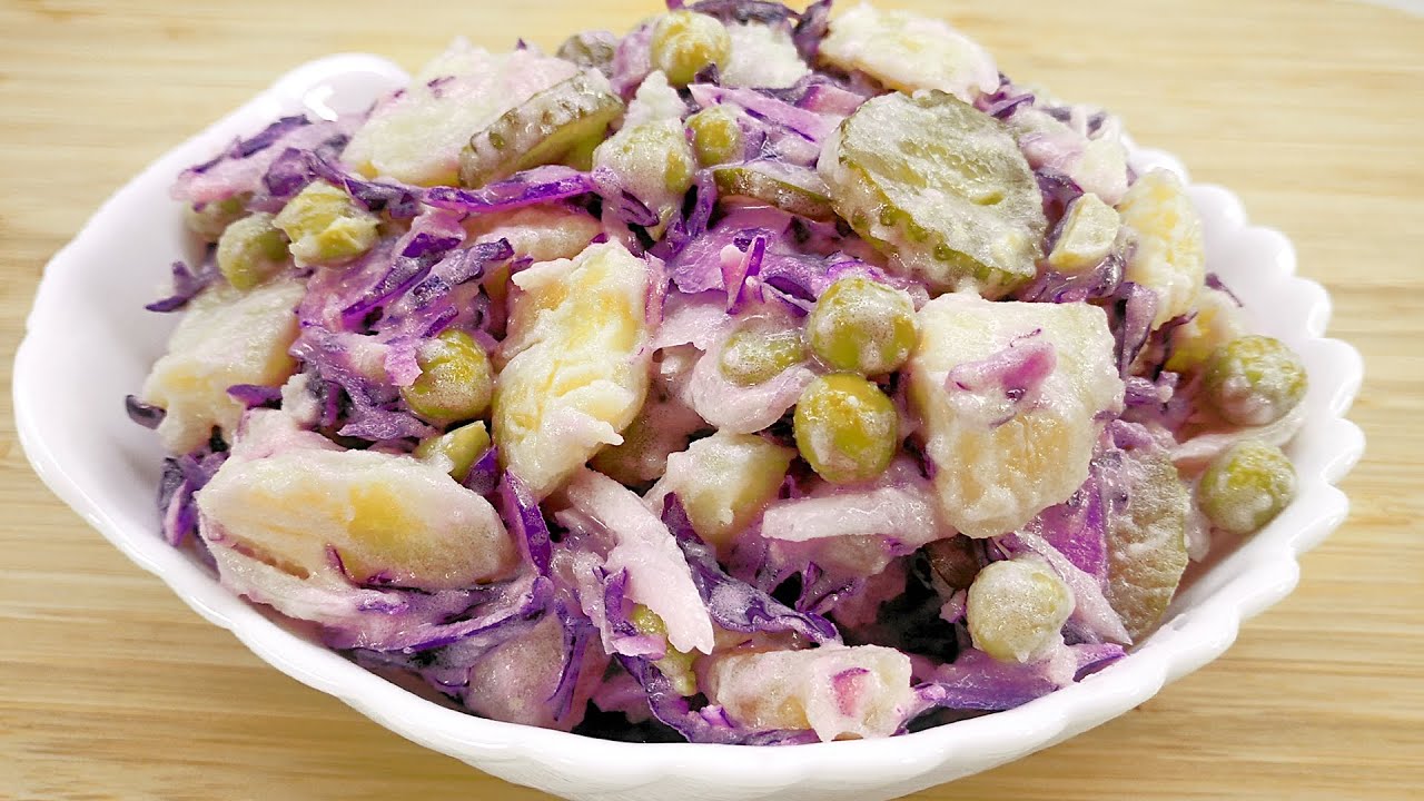 Der leckerste deutsche Salat! Dieser Salat ist so lecker, du wirst ihn ...