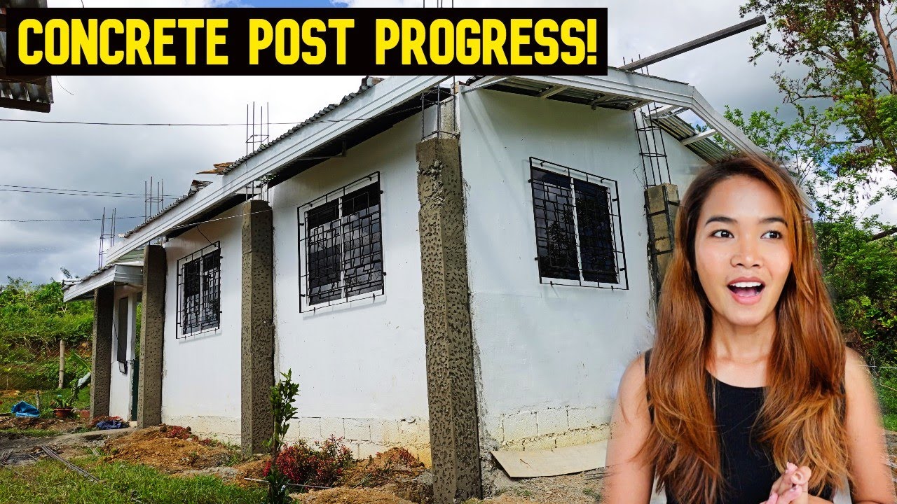 House Rebuild 3: Concrete Post Progress In My Province House ...