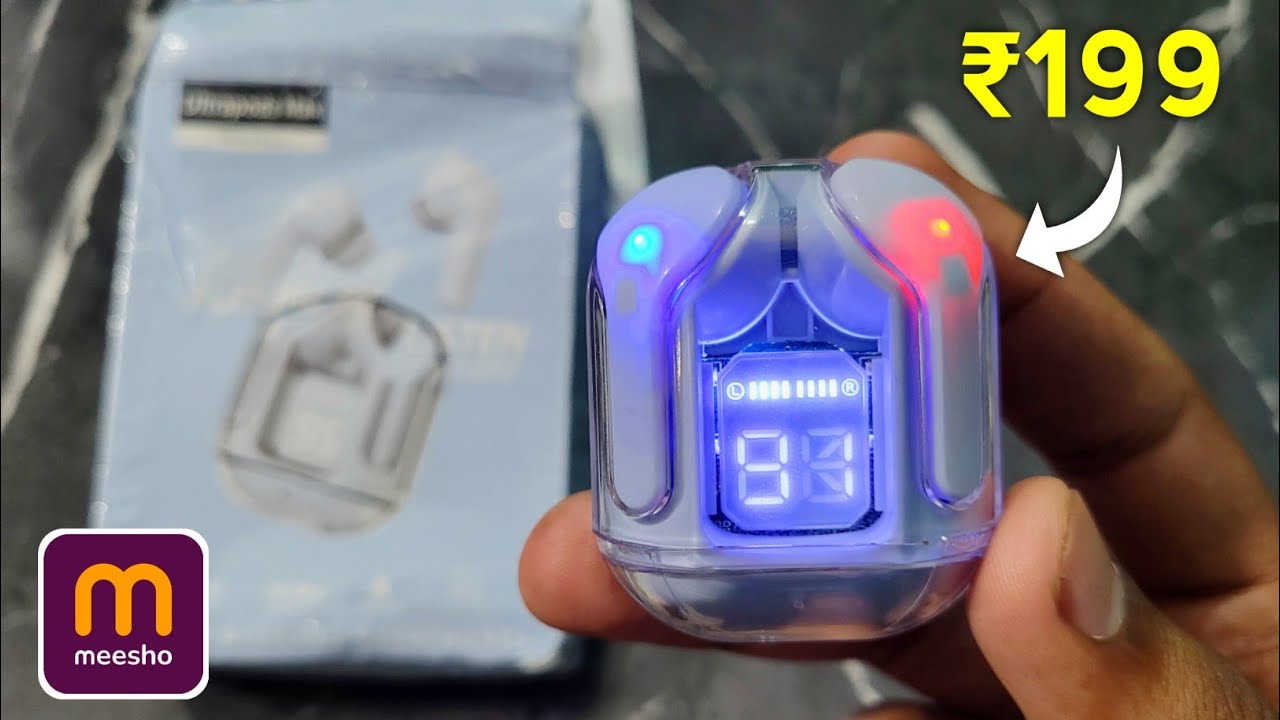 Ultrapods Max From Meesho Under ₹199 Review & Unboxing 🔥 Worth It ...