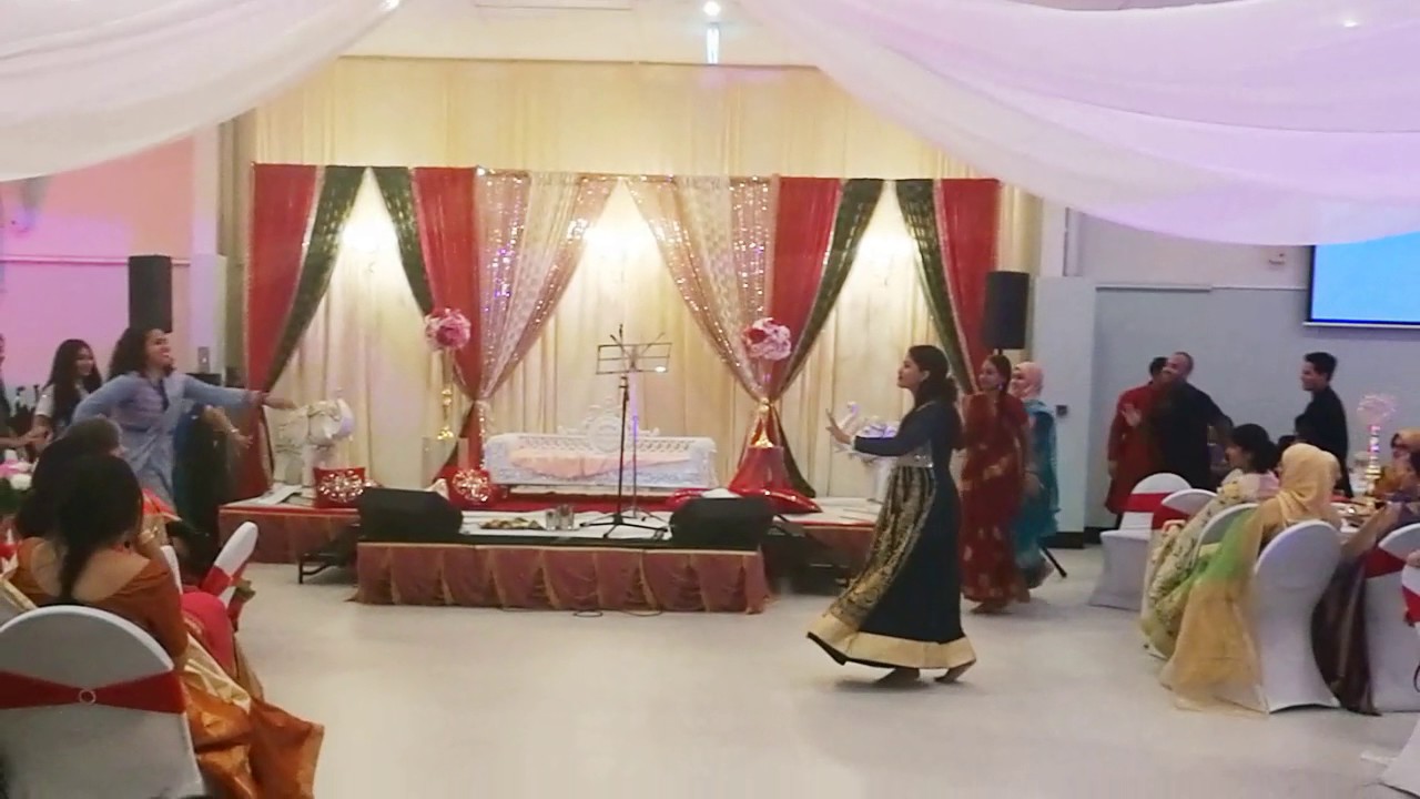 Bengali and Bollywood wedding dance mashup - YouTube