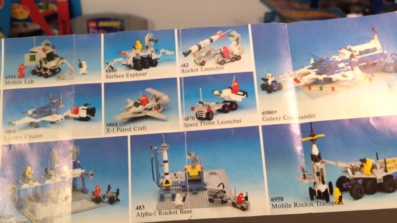 LEGO Flashbacks: Vintage Catalogs! (1982 and 1983) - YouTube