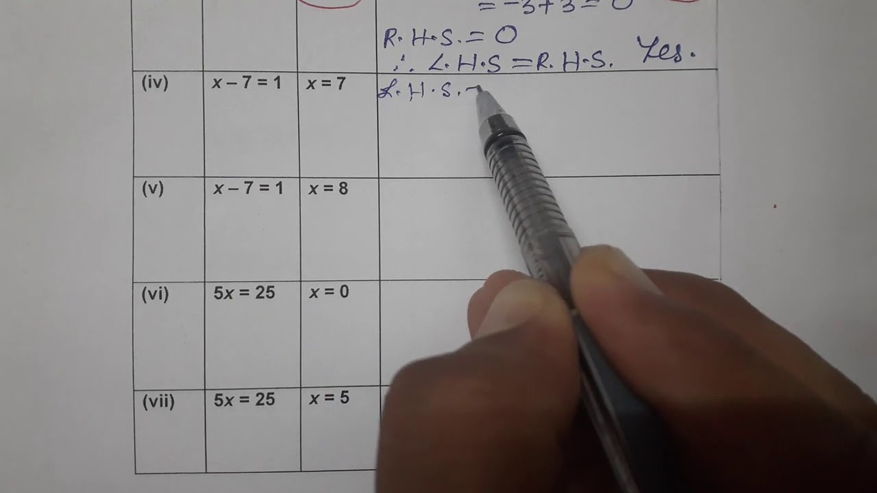 Simple Equations Chapter 4 Class 7 Mathematics EXERCISE 4 1 Q 1 simple-equations-chapter-4-class-7-mathematics-exercise-4-1-q-1