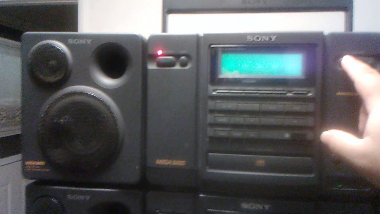 SONY CFD-757 AND VS SONY CFD-758 Boombox - YouTube