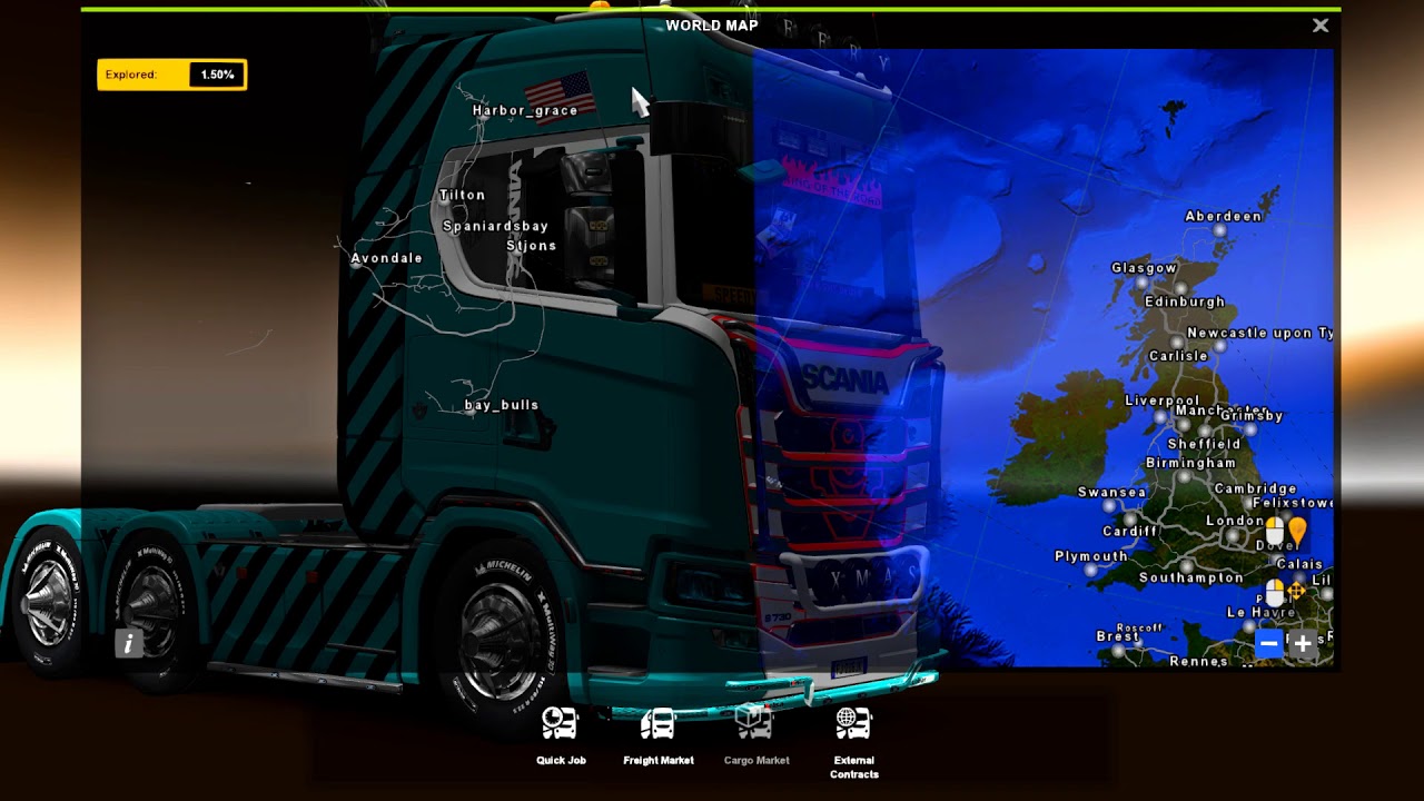 TSM setup with Background Map revised - YouTube