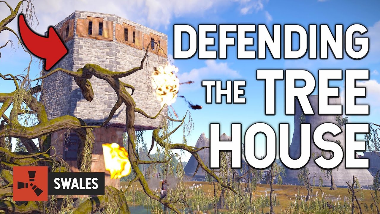 DEFENDING OUR TREEHOUSE - RUST - YouTube