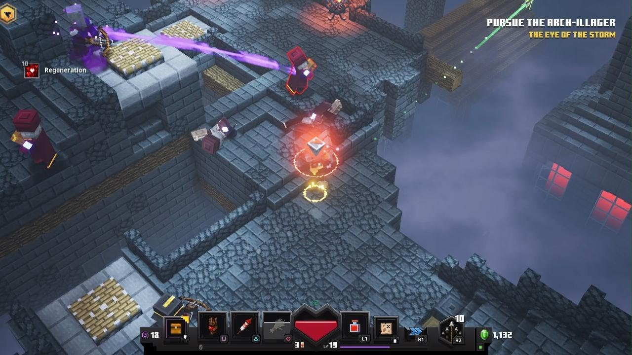 Minecraft Dungeons 4 het einde - YouTube