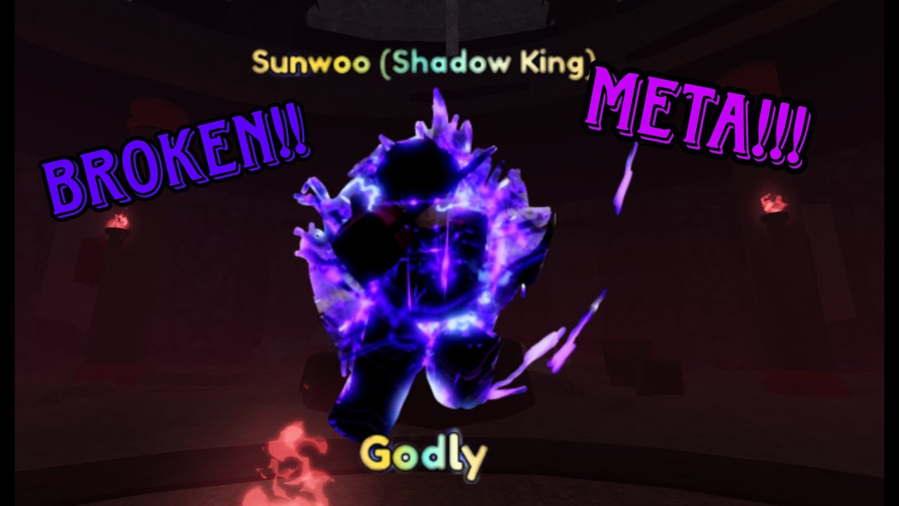 Unleashing the new Godly Sung Jinwoo 0.1% Shadow Monarch in Anime Last ...