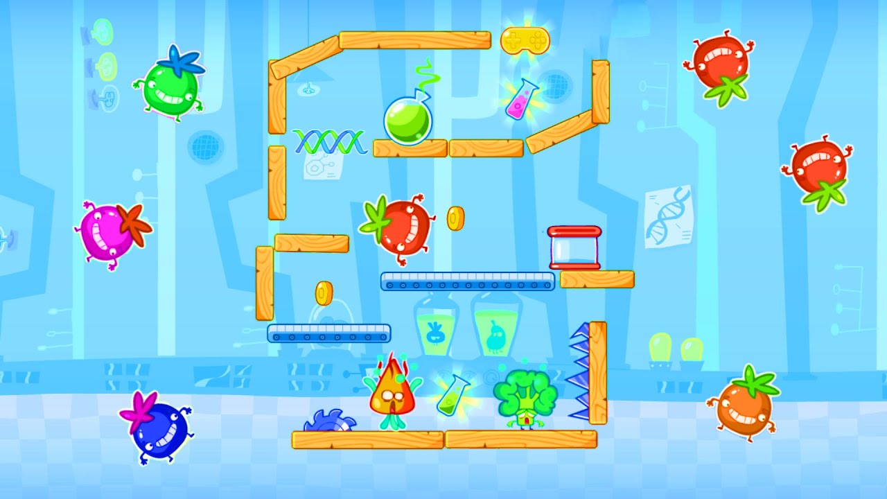Brave Tomato 2 Episode 1 / Some evil snacks from outer space want to ...