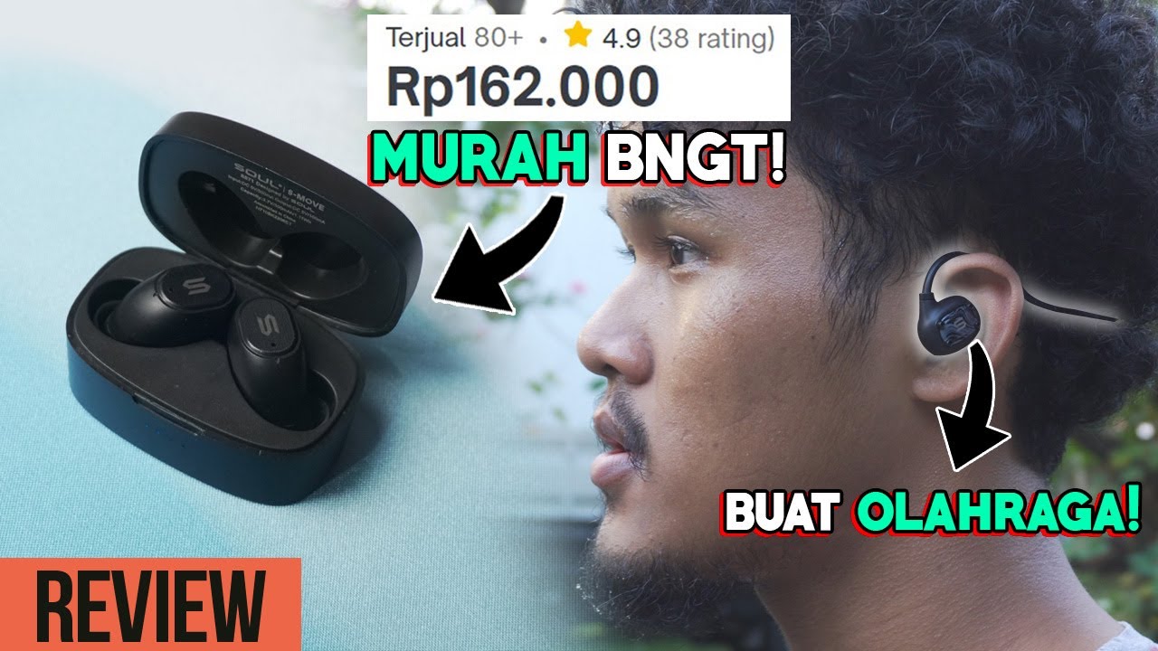 TWS 100 Ribuan! Soul S Move, Soul Open Ear 2 & Soul Trident 2+ - YouTube