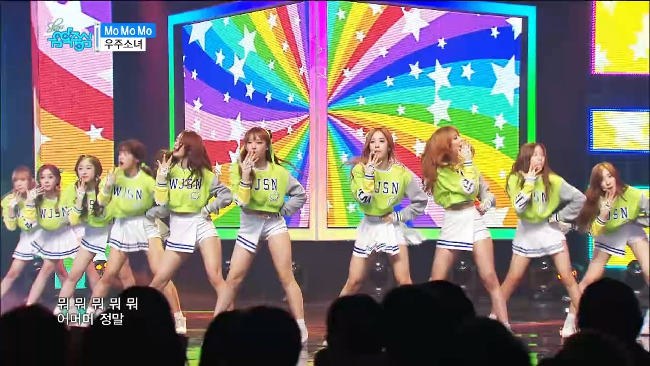 【TVPP】 WJSN – Mo Mo Mo, 우주소녀 - 모모모 @ Show Music Core Live - YouTube