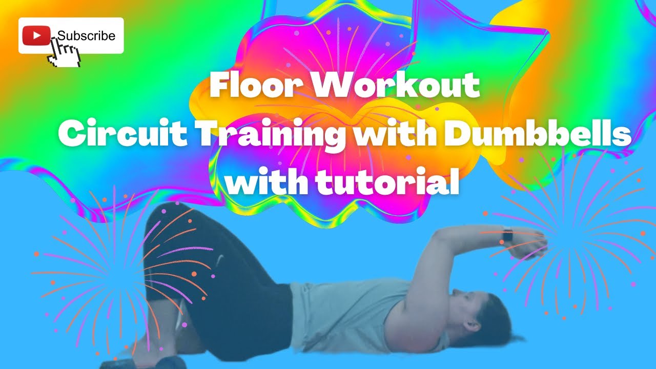 Floor Workout At Home | Beginner-Friendly Dumbbell Workout - YouTube