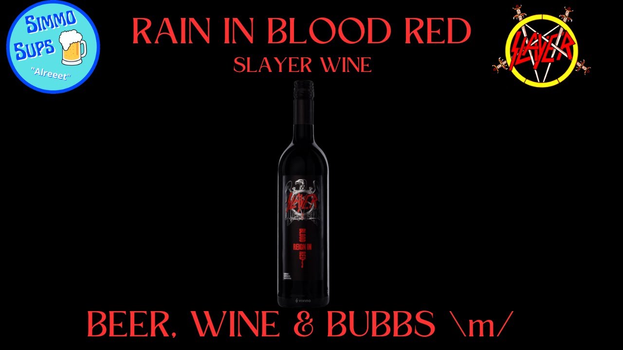 Friday Night Drinks ( SLAYER WINE edition ) - YouTube
