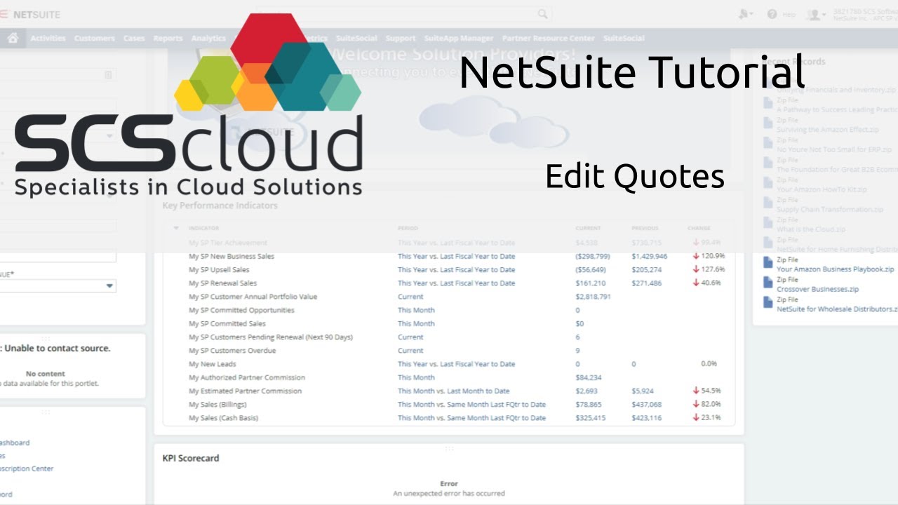 NetSuite Tutorial Edit Quotes YouTube netsuite-tutorial-edit-quotes-youtube