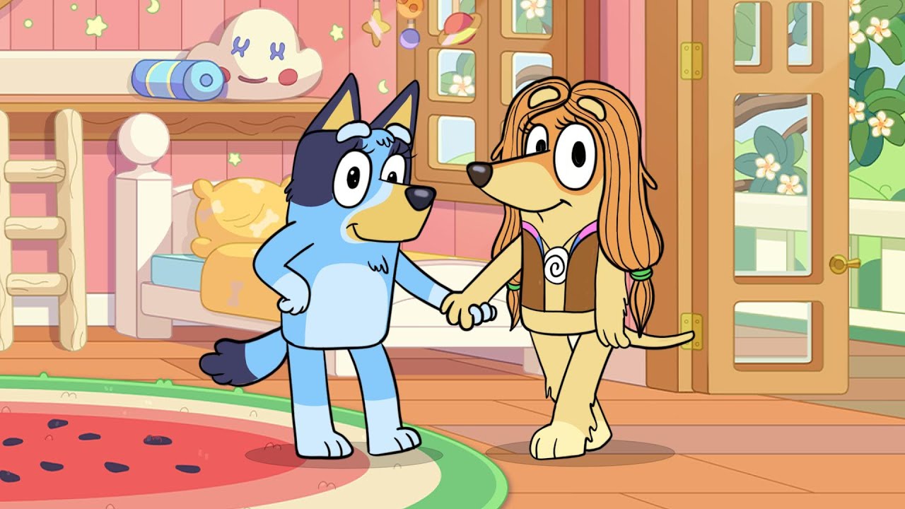 Bluey and Indy stayed the best of friends | Grown up Bluey - YouTube