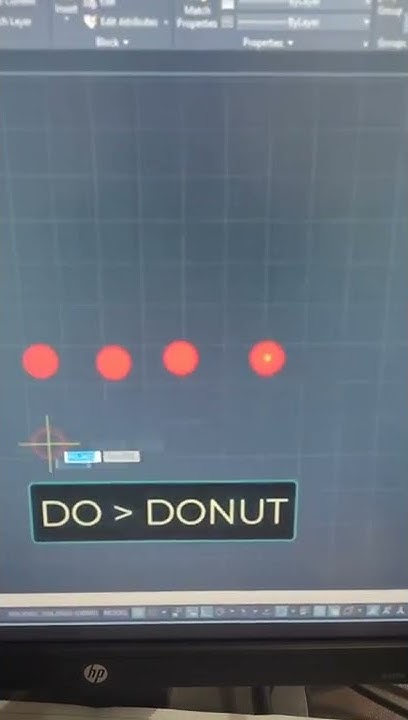 #autocad #donut #donut #command - YouTube