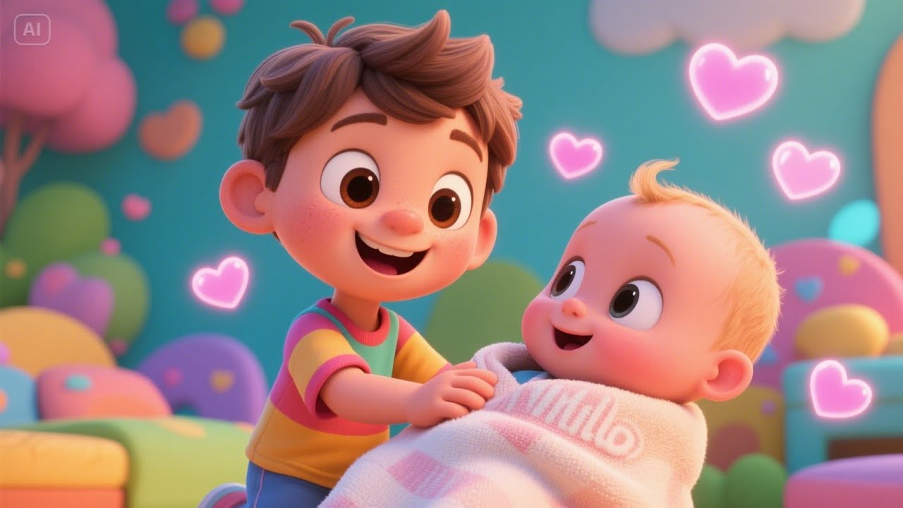 My Baby Brother is Adorable – Goo Goo Song! | Fun Baby Song for Kids ...