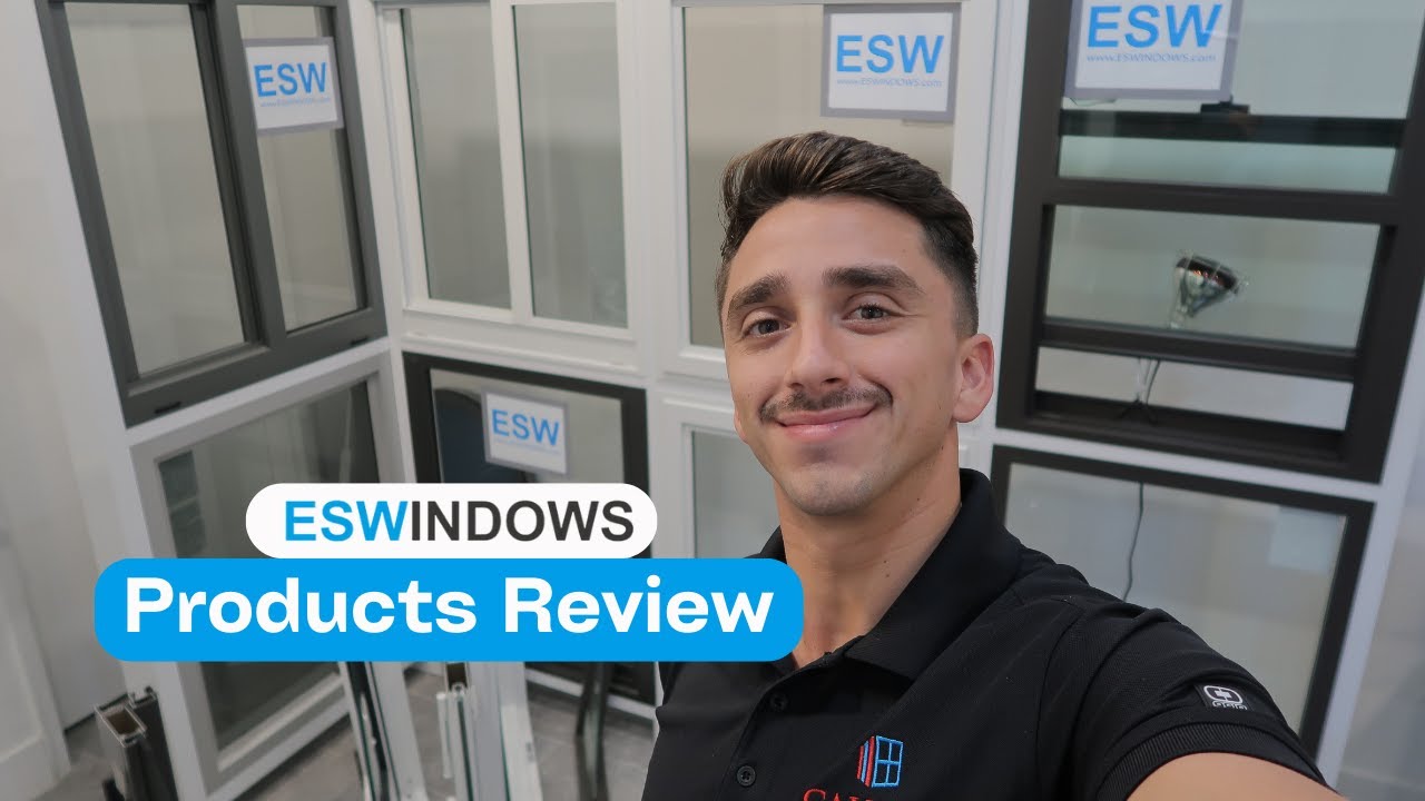 ESWindows Hurricane Impact PRODUCTS REVIEW ! ( Elite Line & Multimax Line ) - YouTube