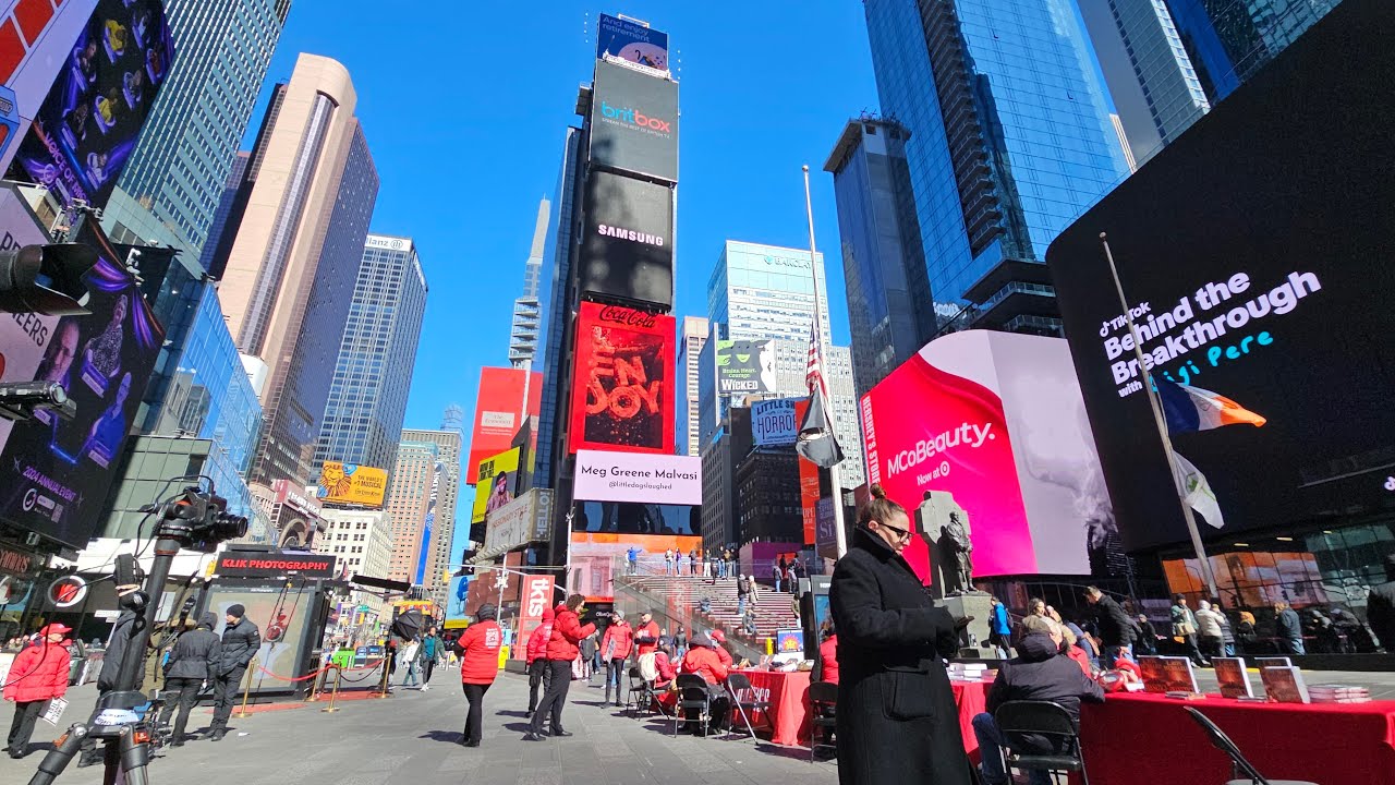 #Live USA exploring times square manhattan New York 03/02/2025 USA, # ...