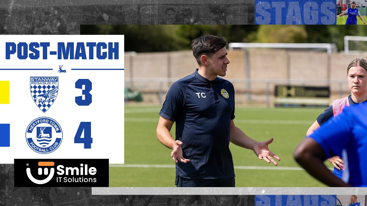 Post Match | Tom Carr | Stanway Pegasus v Hertford Town | Sunday 3rd ...