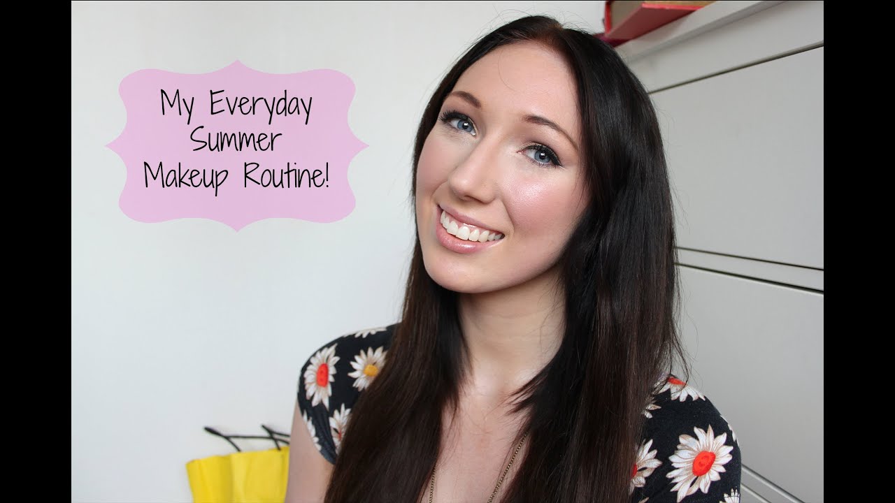My Everyday Summer Makeup Routine! - YouTube