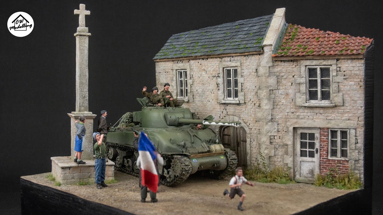 Liberation Day - 1/35 WW2 Diorama - YouTube
