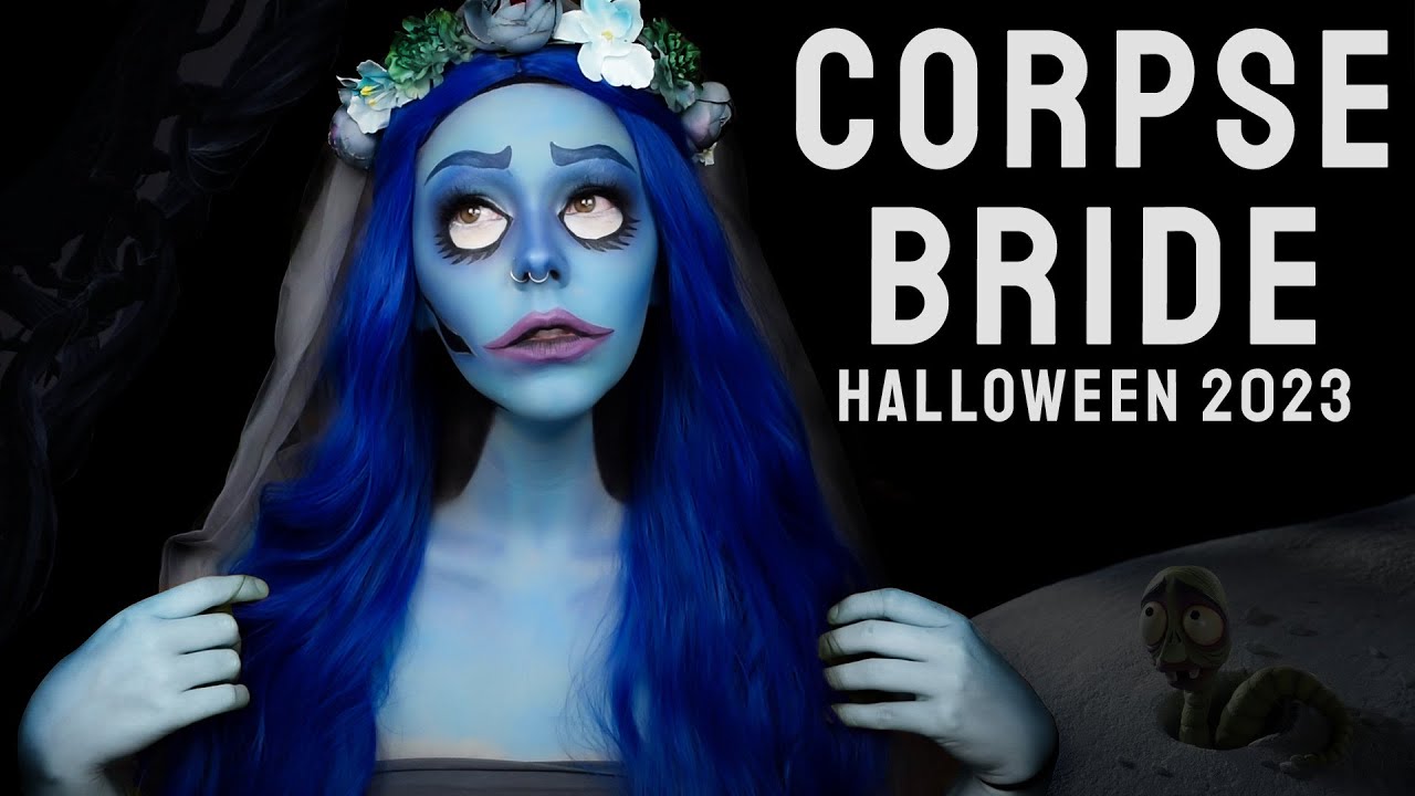 Corpse Bride Tutorial | Halloween Makeup 2023 - YouTube