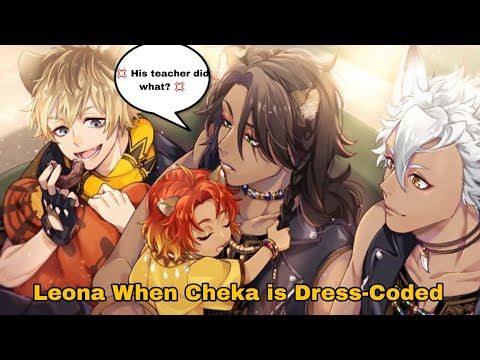 Leona When Cheka Gets Dress-Coded | TWST Texts | Twisted Wonderland ...