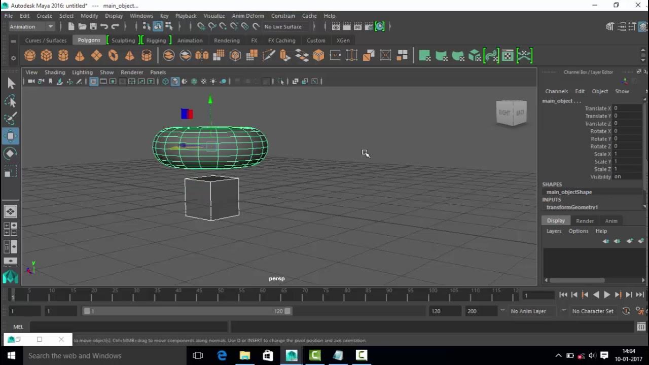 maya expression editor - YouTube