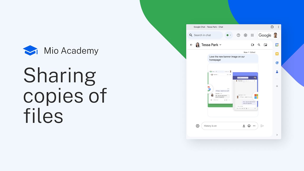 Lesson 2.3: Sharing copies of files | Mio Academy - YouTube