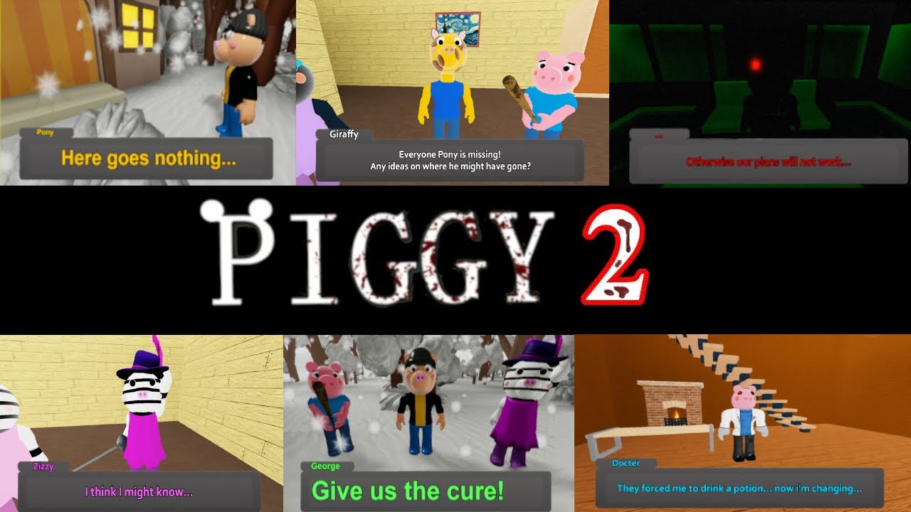 PIGGY 2 - THE MOVIE!! (Season 2 All Cutscenes & Endings) | Roblox Piggy ...