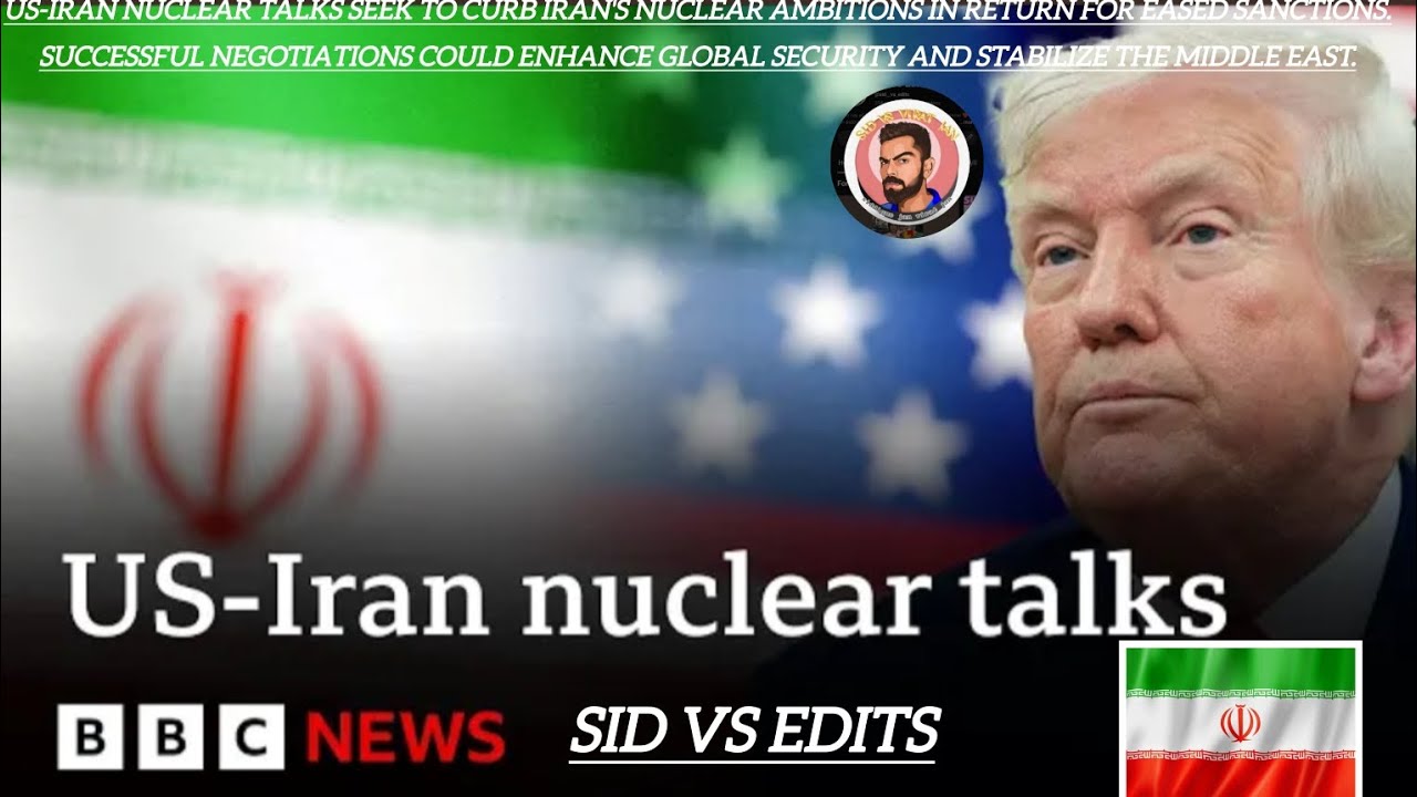 "US to engage in direct nuclear negotiations with Iran." Sid vs Edits ...