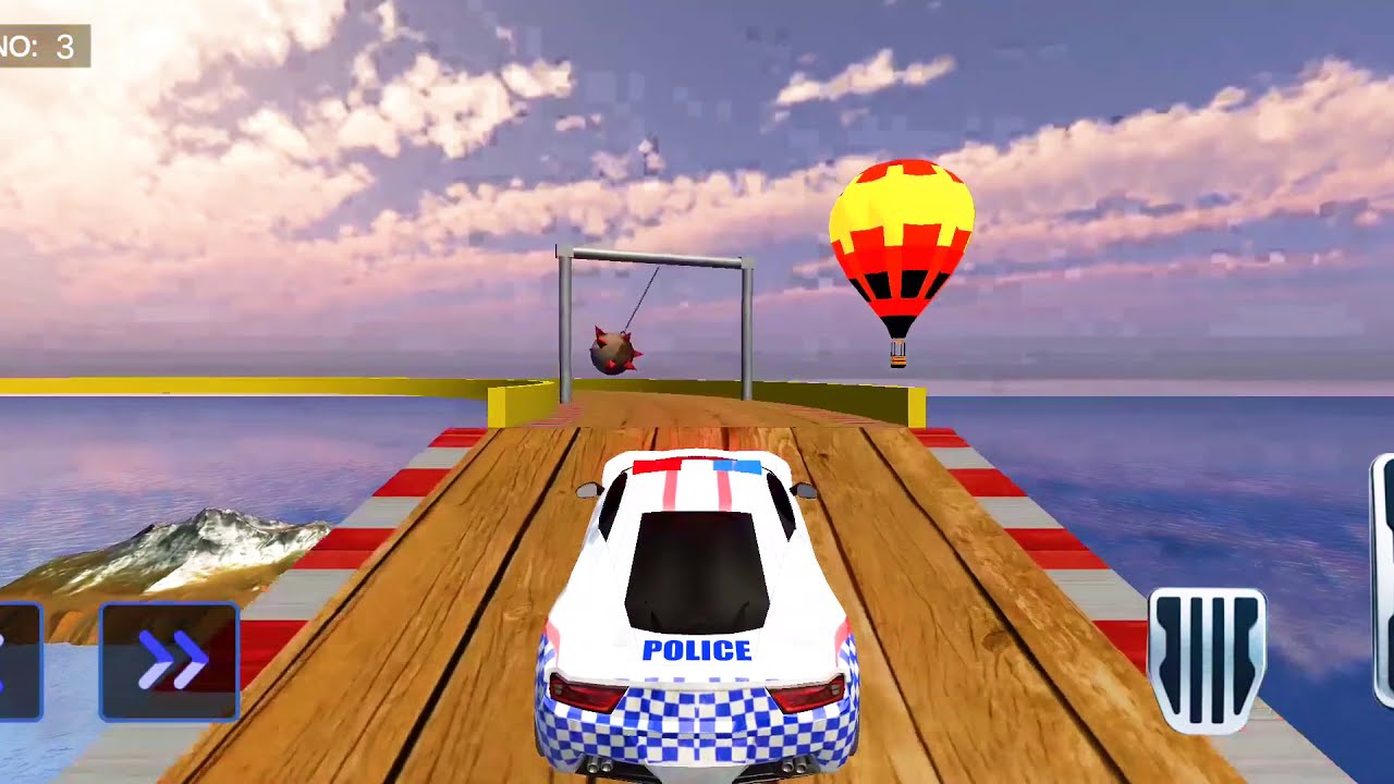 Police Spooky Jeep Stunt Game Mega Ramp 3D - YouTube