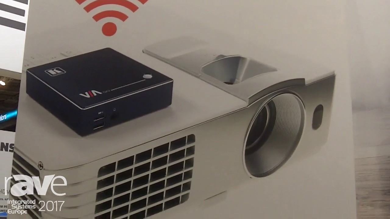 ISE 2017: Kramer Features New VIA Go Wireless Presentation Device - YouTube