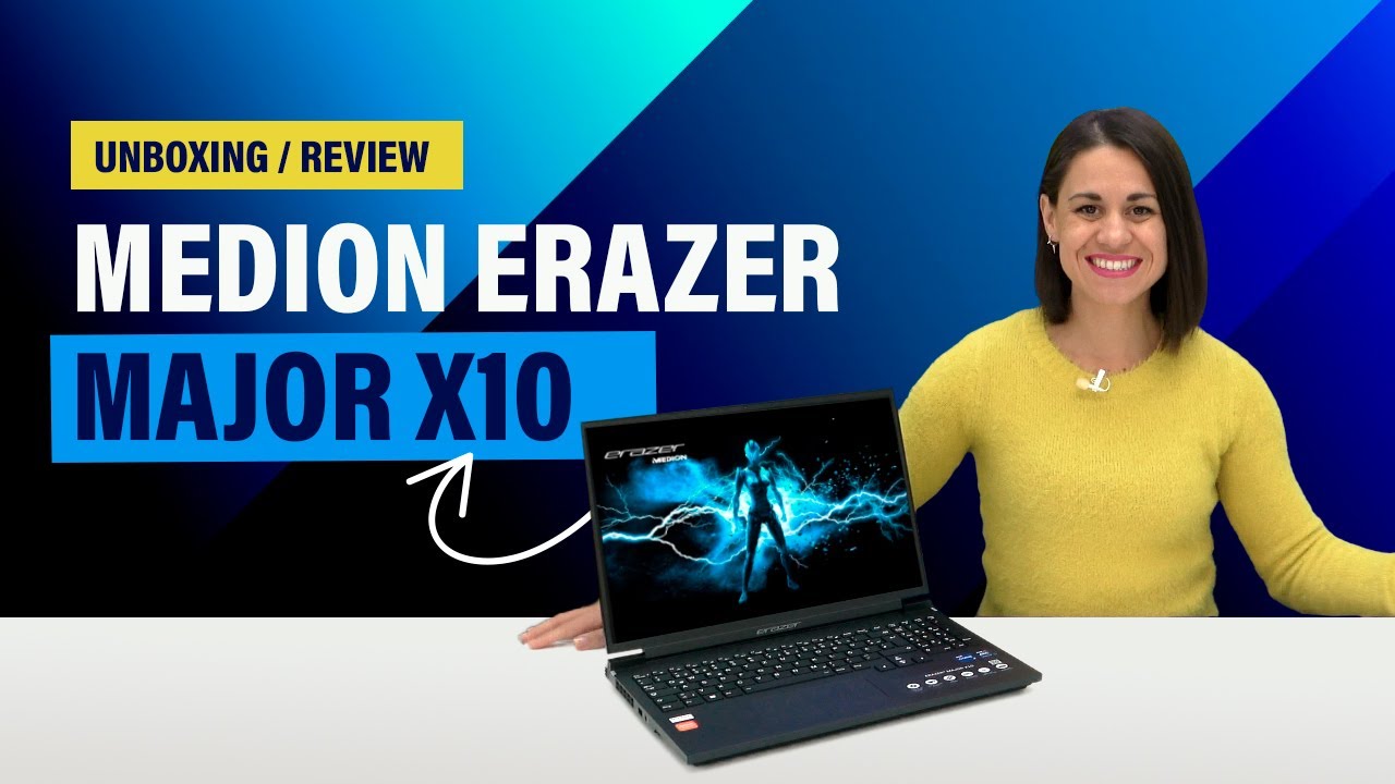 Portátil Medion Erazer Major X10 😍 Review y Unboxing - YouTube