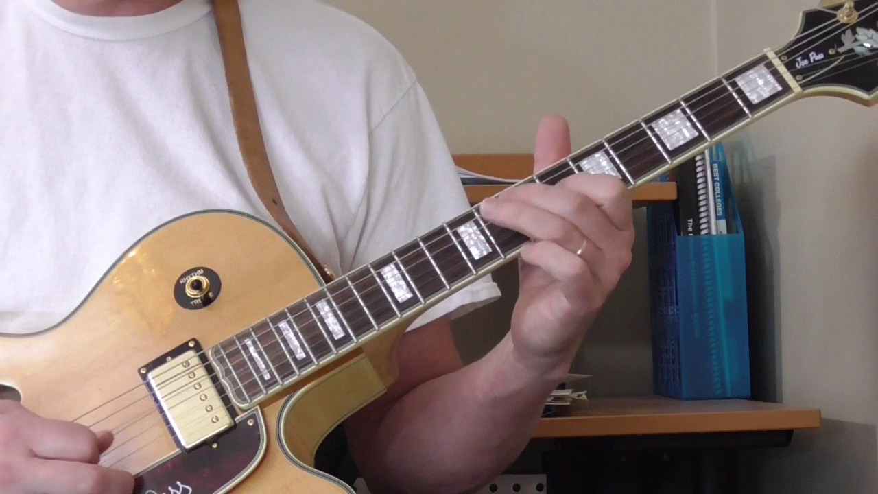 T-Bone Walker Guitar Lesson - Instrumental in Bb - YouTube