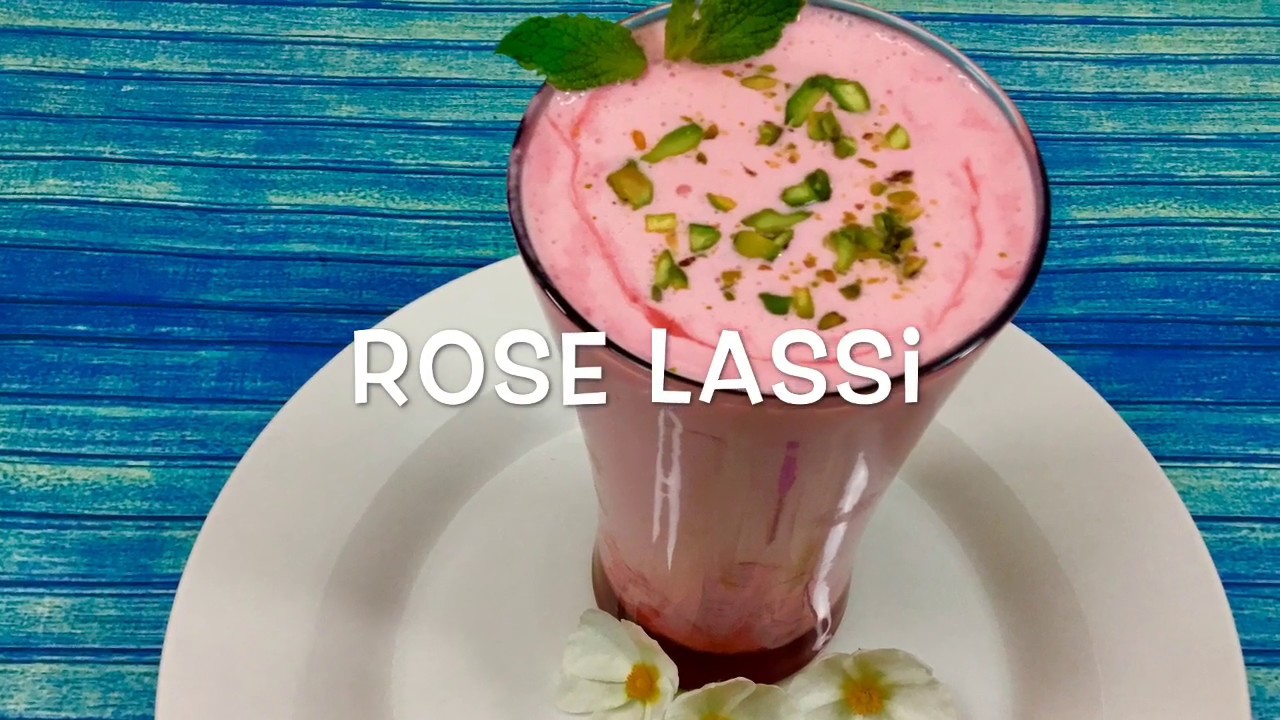 Ross Lassi Recipe | How to make Gulab lassi | Summer Special Drink ...