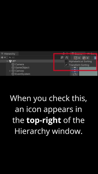 Tips 23 || Alphanumeric sorting in hierarchy unity || Learn Unity || Game Developer Unity # ...