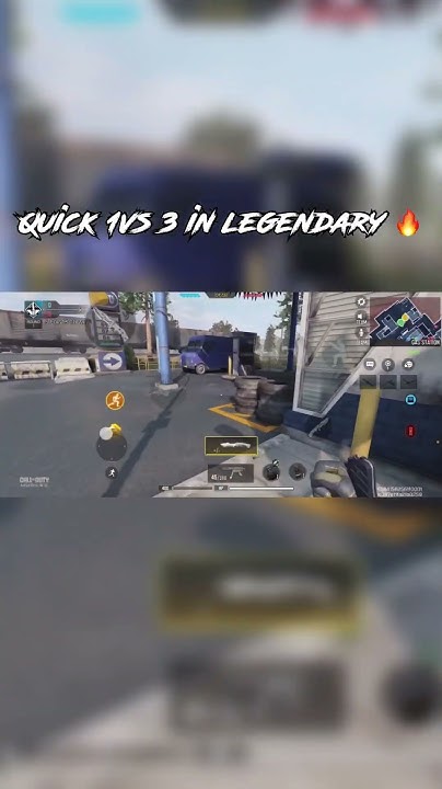 Quick 1vs 3 in Legendary 🔥 | MP Ranked Codmobile #codm #codmobile #shorts - YouTube