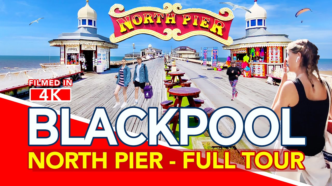 BLACKPOOL NORTH PIER | Full tour of the famous North Pier Blackpool UK ...