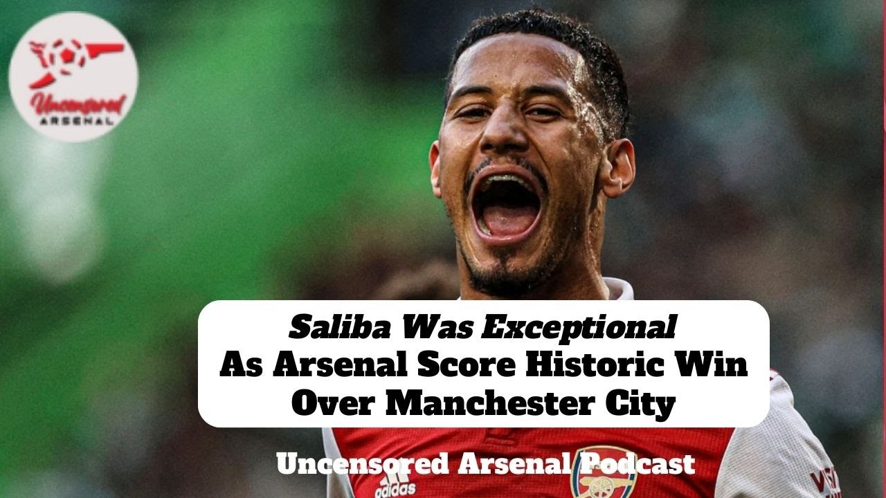 Arsenal In Historic Win Over Manchester City - YouTube