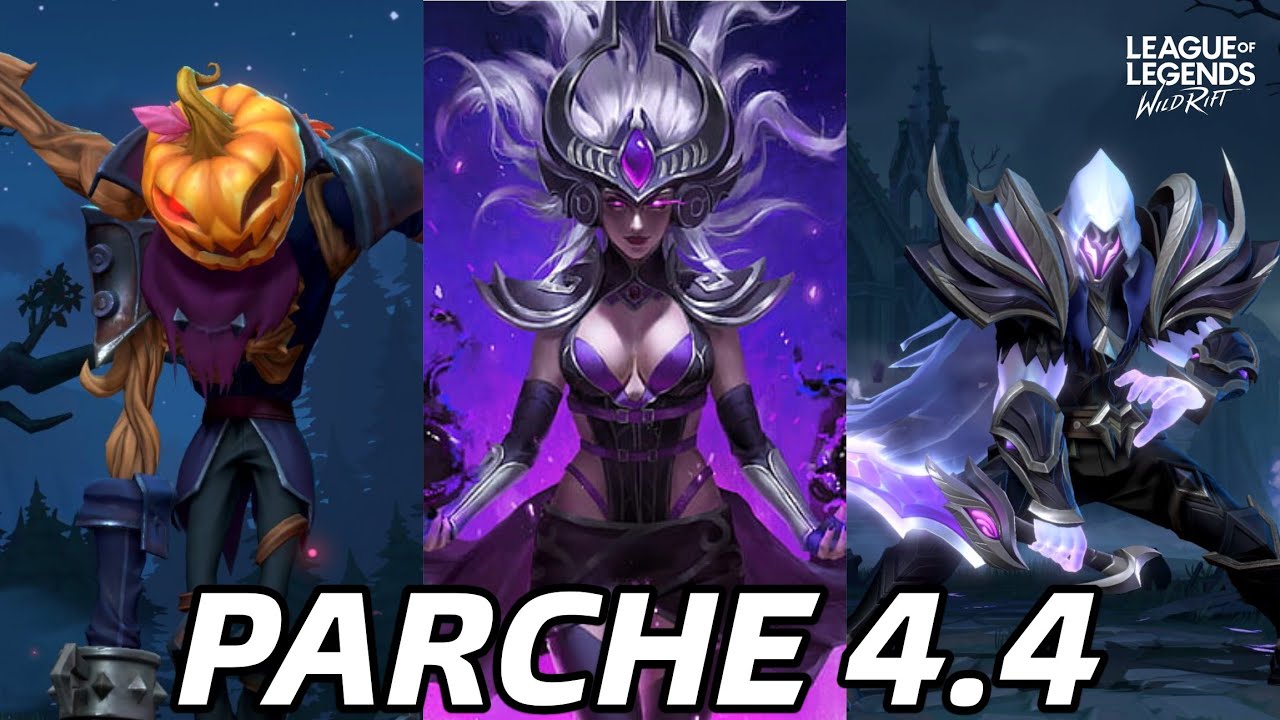 PARCHE 4.4 DE WILD RIFT: NUEVO CAMPEÓN SYNDRA CONFIRMADO, NUEVAS SKINS ...