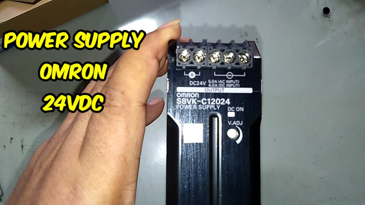 Power supply Omron 24 vdc input 240V - YouTube