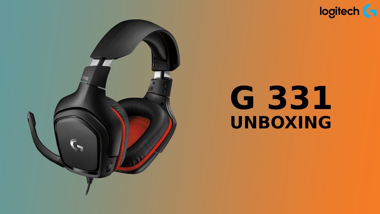 Logitech G 331 Gaming Headset Unboxing! - YouTube
