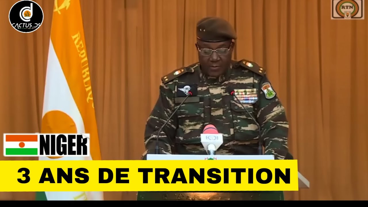 NIGER : DISCOURS DU PRÉSIDENT « 3ans DE TRANSITION » - YouTube